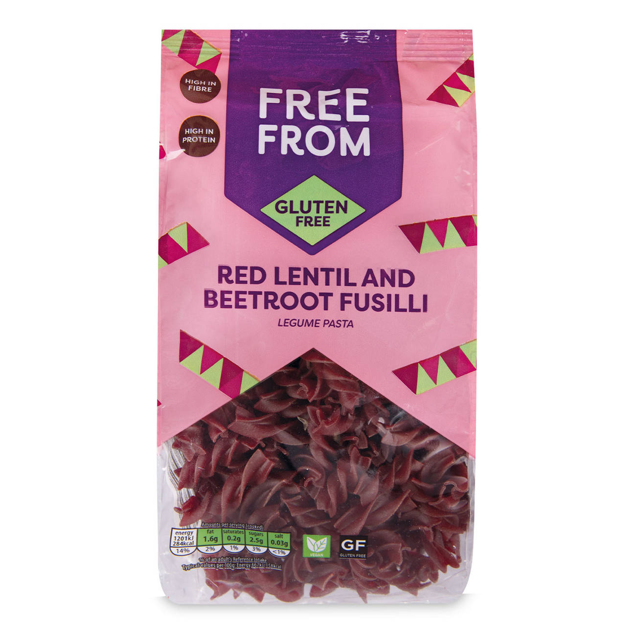 Red Lentil & Beetroot Fusilli | ALDI UK
